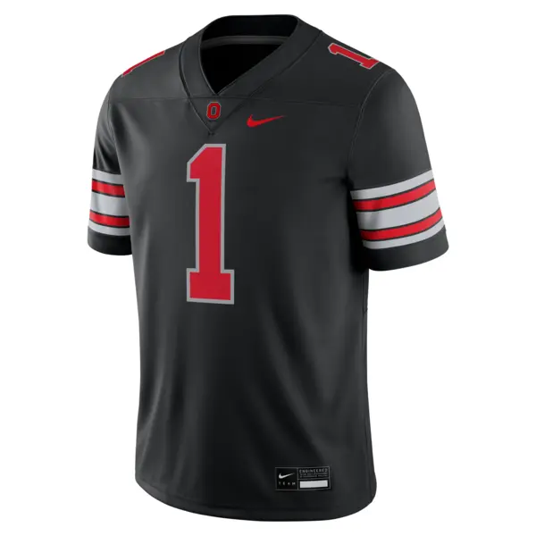 Nike Ohio State Dri-fit College Game Jersey - Black