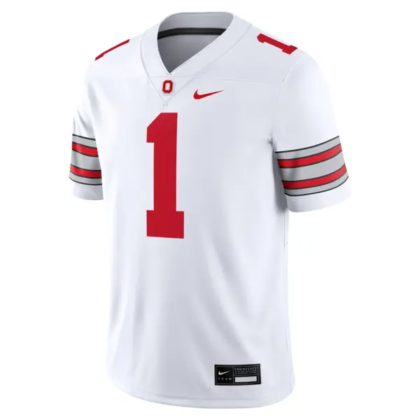Nike Ohio State Dri-fit College Game Jersey - White