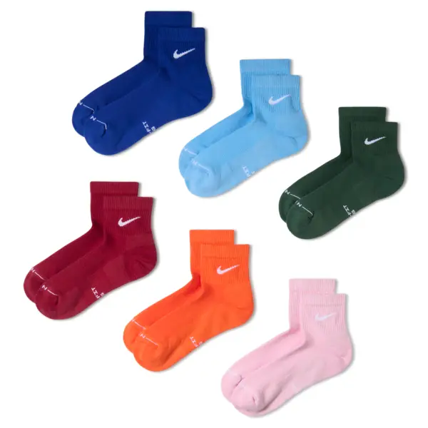 Nike Everyday Elevated Ankle Socks - Multicolor