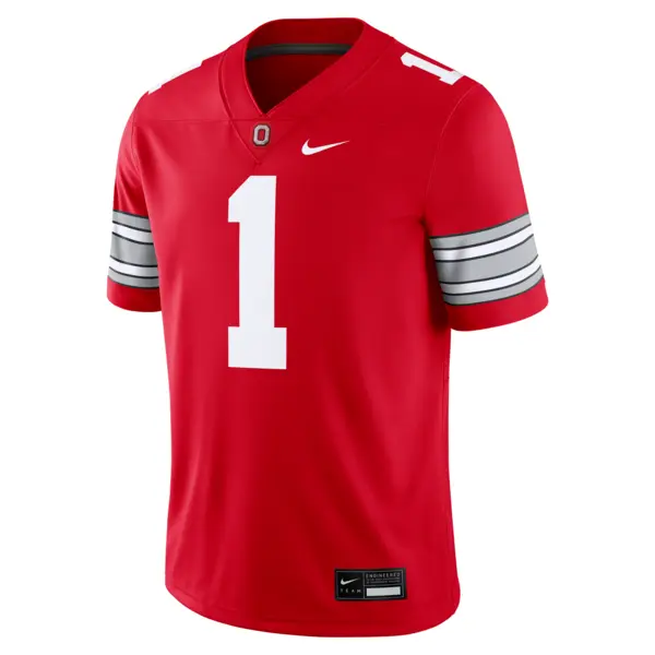 Nike Ohio State Dri-fit College Game Jersey - Red