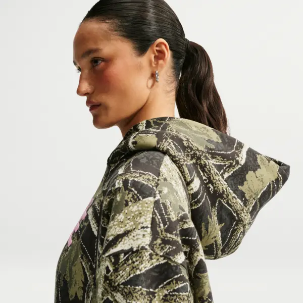 Nike Studio Fleece Medium Weight Oversized Pullover Hoodie