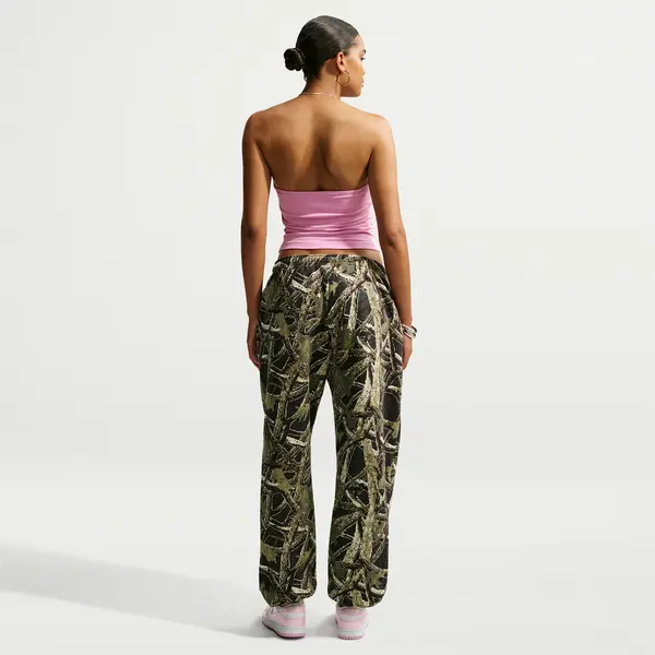 Nike Studio Fleece Weight High-rise Oversized Cuffed Pants