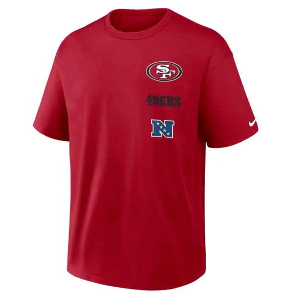 Nike San Francisco 49ers Max90 Nfl T-shirt - Red
