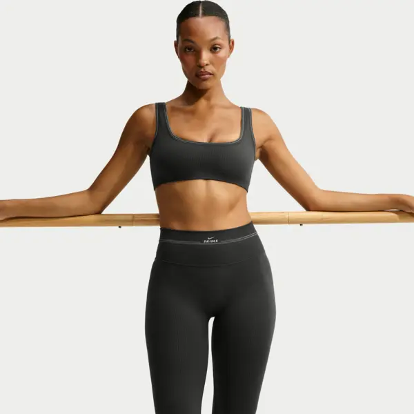 Nike Skims Ribbed Seamless 34" Straight Leggings