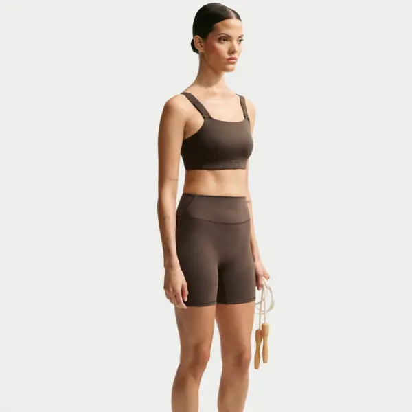 Nike Skims Matte High-waisted Biker Shorts