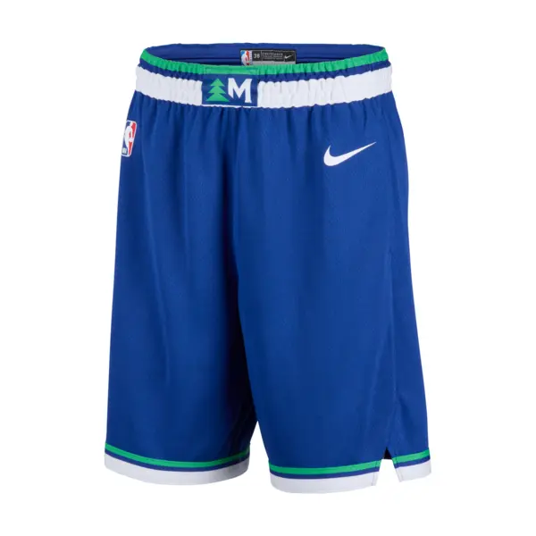 Nike Minnesota Timberwolves Icon Edition Dri-fit Nba Swingman Shorts - Blue