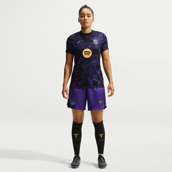 Nike Fc Barcelona Dri-fit Soccer Top - Purple