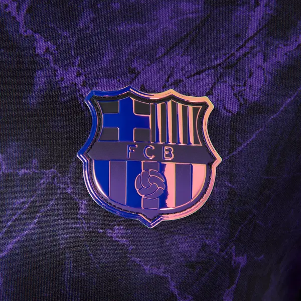 Nike Fc Barcelona Dri-fit Soccer Top - Purple