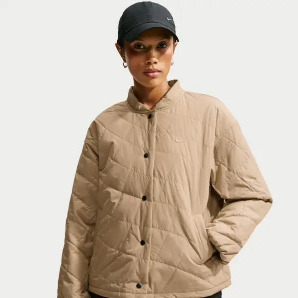 Nike Sportswear Therma-fit Quilted Barn Jacket - Brown