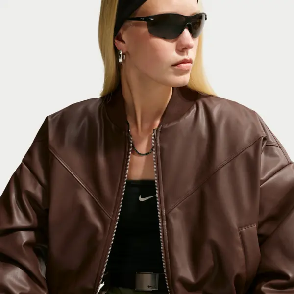Nike Sportswear Therma-fit Bomber Jacket - Brown