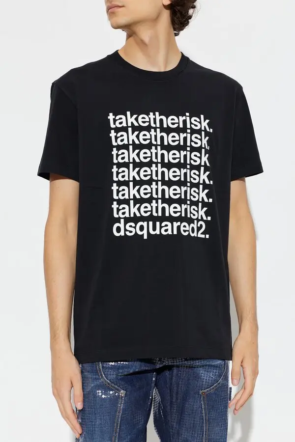Dsquared2 Cotton T-shirt With Print