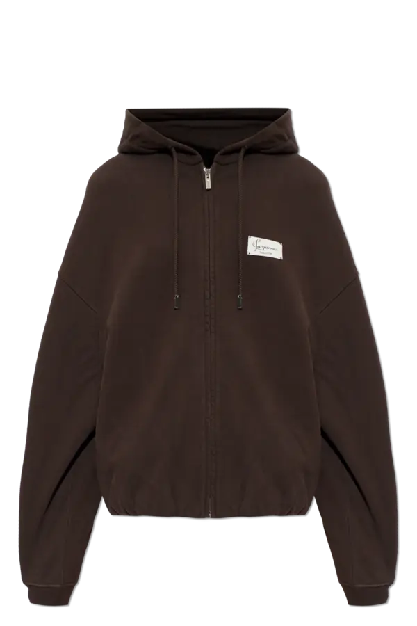 Jacquemus Cotton Sweatshirt ‘montaigne - Brown