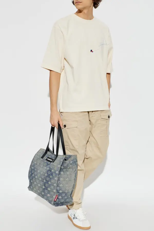 Dsquared2 Cotton T-shirt With Embroidered Logo