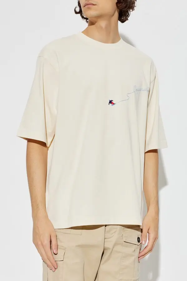 Dsquared2 Cotton T-shirt With Embroidered Logo