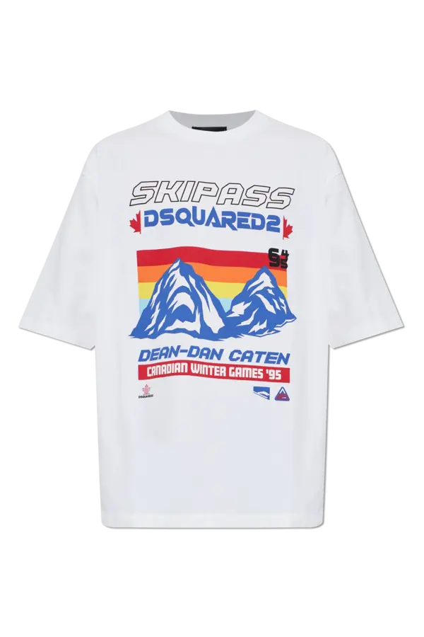 Dsquared2 Cotton T-shirt With Print