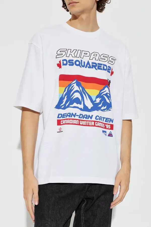 Dsquared2 Cotton T-shirt With Print
