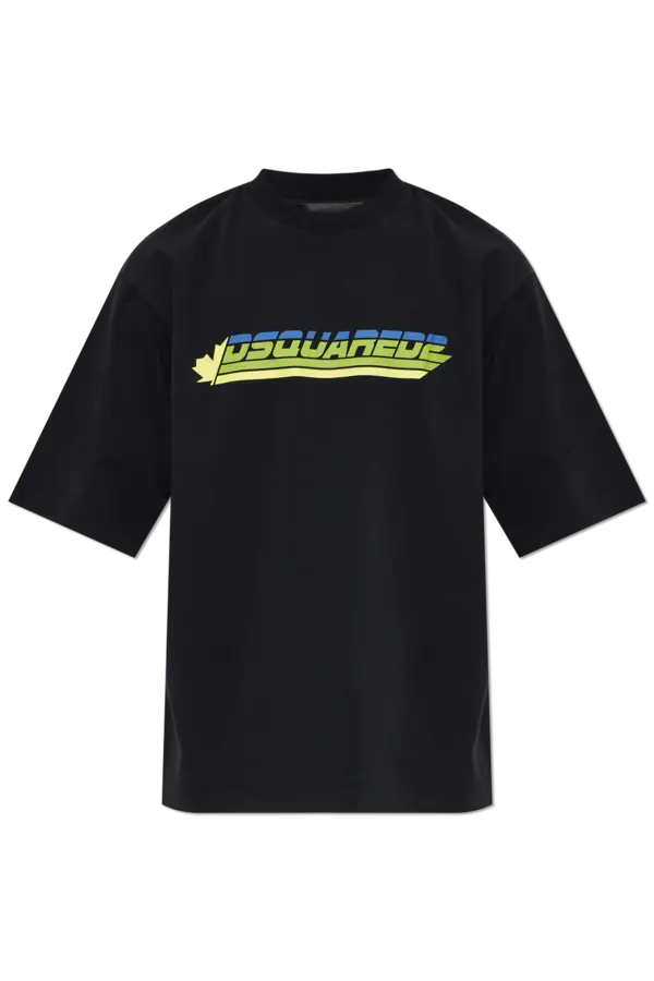 Dsquared2 Cotton T-shirt With Printed Logo