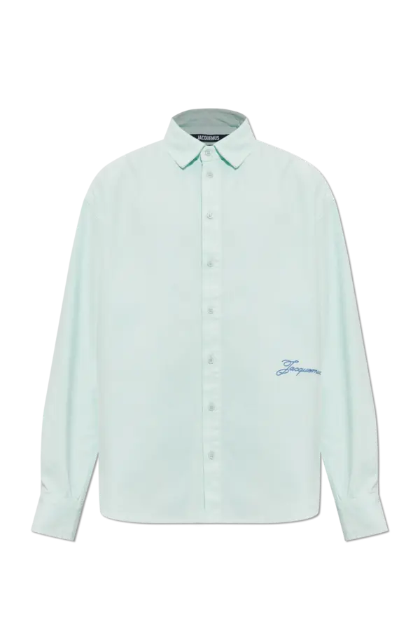 Jacquemus Cotton Shirt ‘simon - Blue