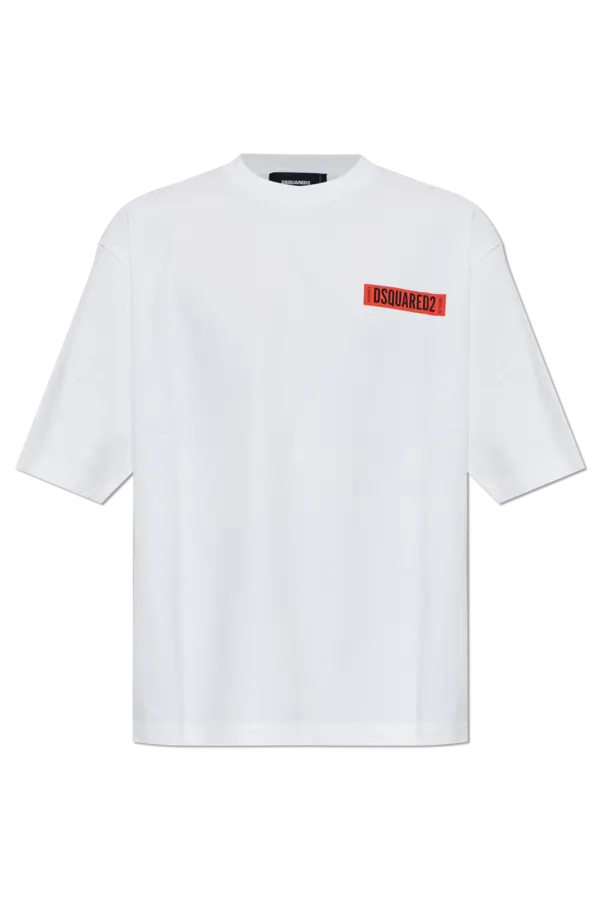 Dsquared2 Cotton T-shirt With Printed Logo