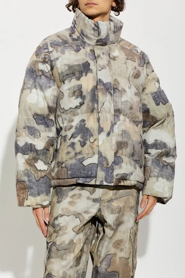 REPRESENT Insulated Jacket With Abstract Print