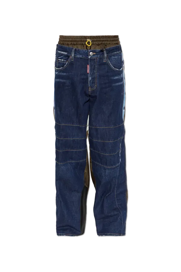Dsquared2 Hybrid Track Jeans - Multicolour