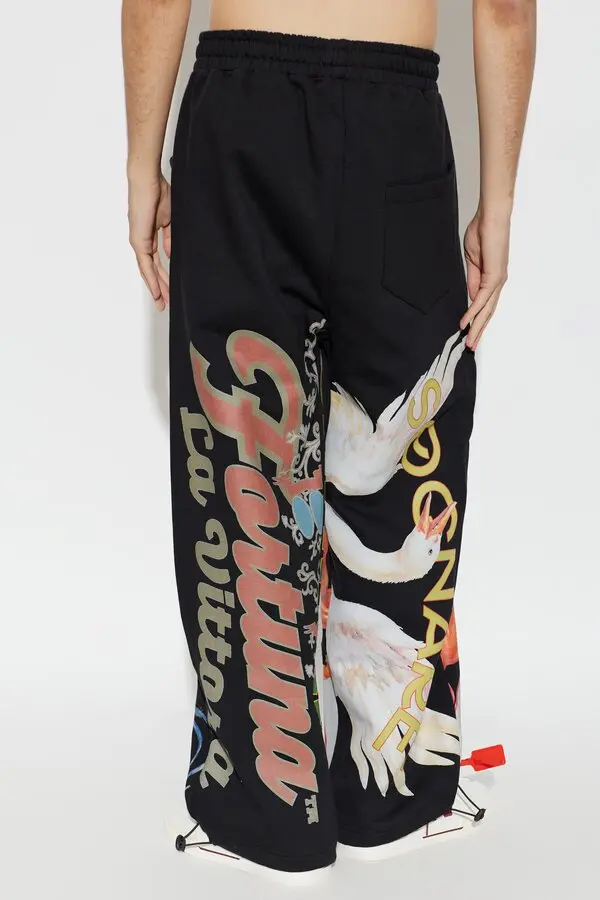 PDF Sweatpants With Colorful Print