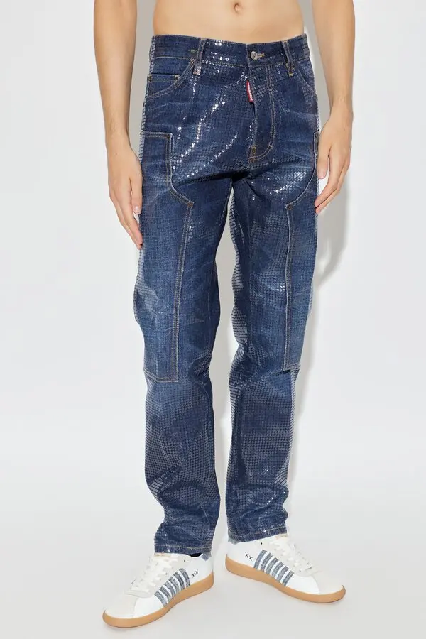 Dsquared2 Teddy' Sequin Jeans