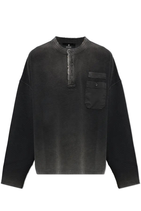 REPRESENT Crew Neck Sweatshirt - Black