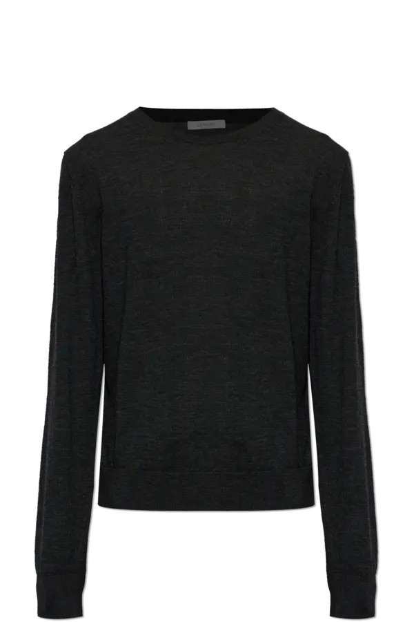 LEMAIRE Crewneck Wool Sweater - Grey