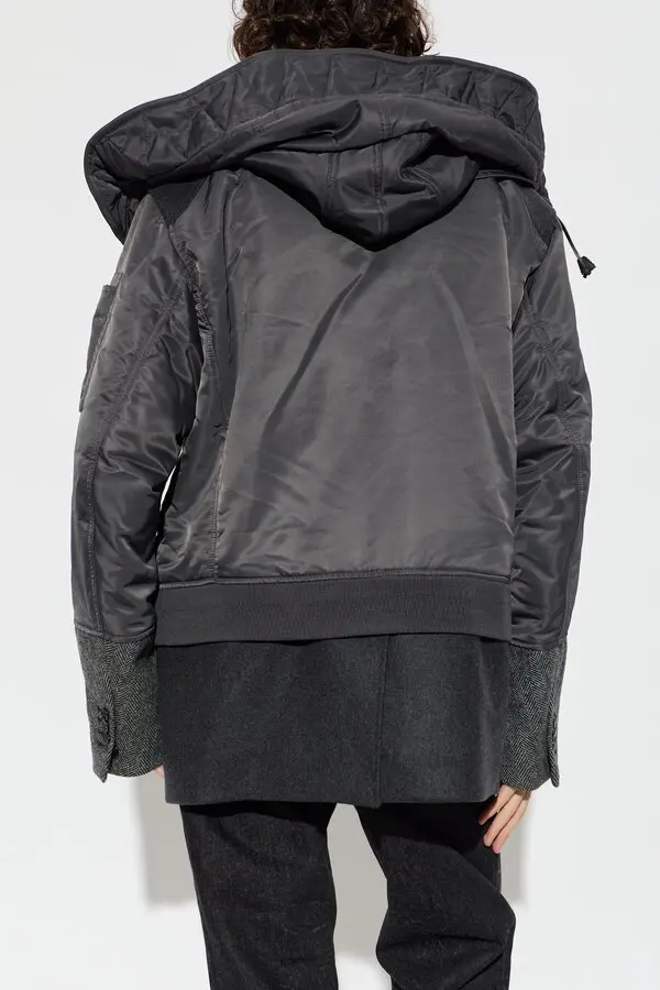 Dsquared2 Insulated Coat With Stand-up Collar