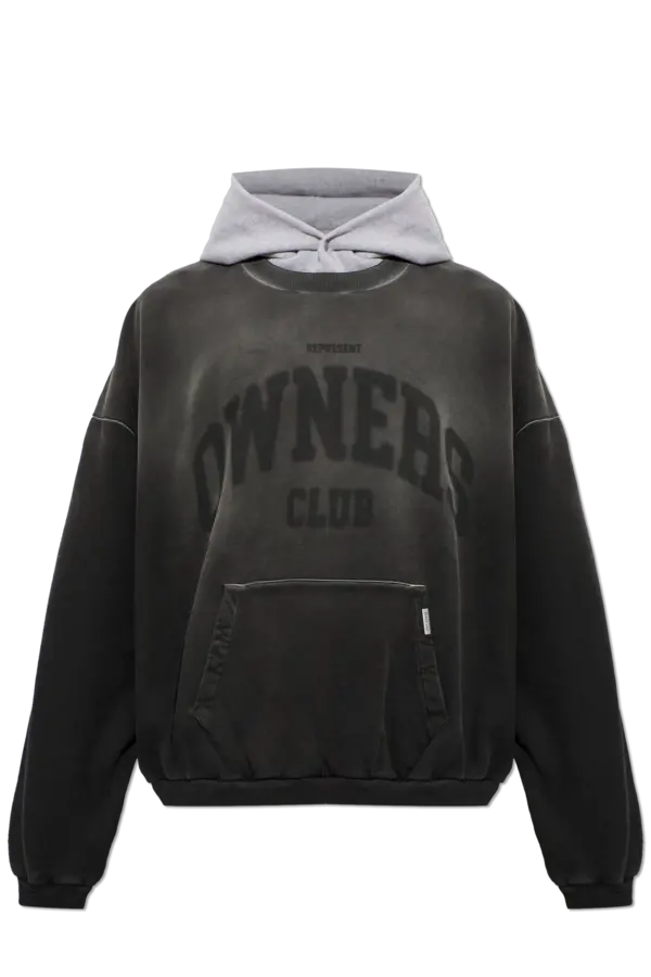 REPRESENT Hoodie - Black