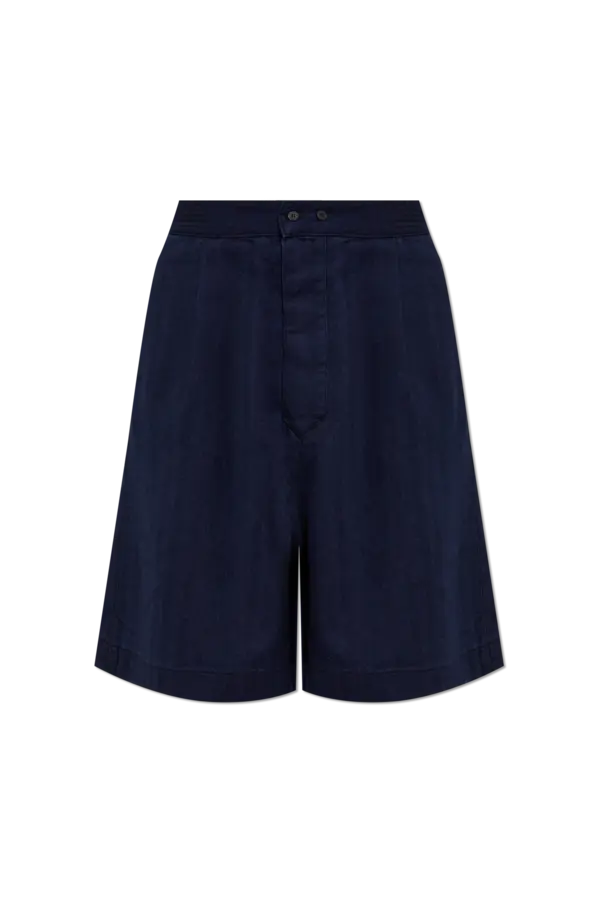 Jacquemus Venice’ Cotton Shorts - Navy Blue