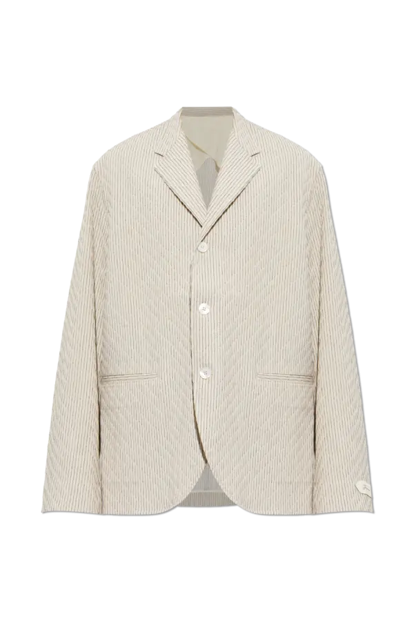 Jacquemus Veste’ Blazer With Single Vent - Cream