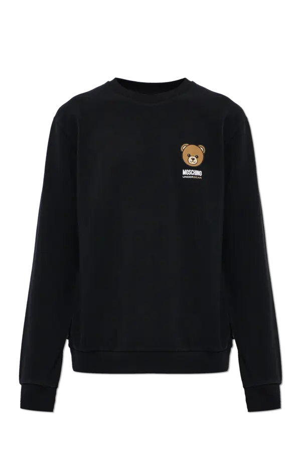 Moschino Sweatshirt From The "active" Line - Black