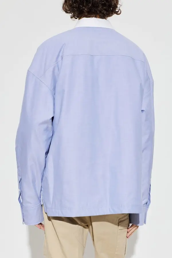 Dsquared2 Cotton Polo Shirt With Printed Logo