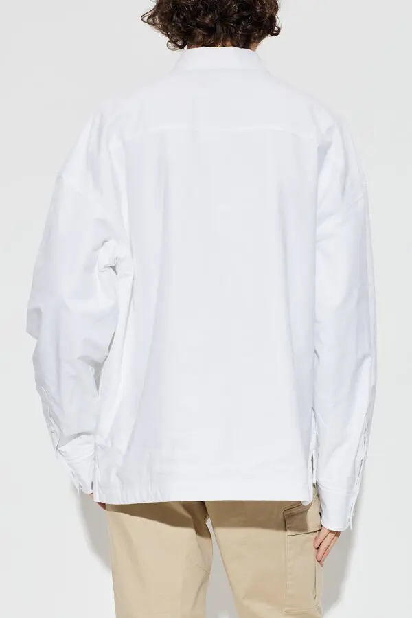Dsquared2 Cotton Polo Shirt With Printed Logo