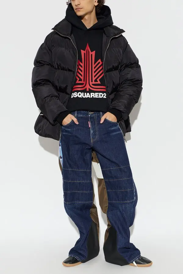 Dsquared2 Insulated Jacket With Printed Logo