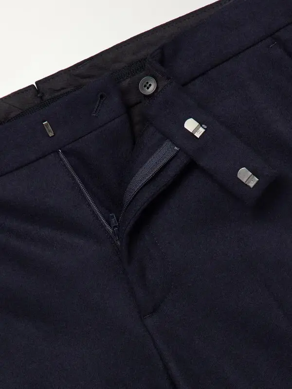 Sunspel Straight-leg Wool Trousers