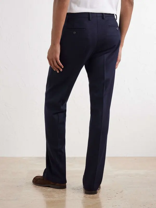Sunspel Straight-leg Wool Trousers