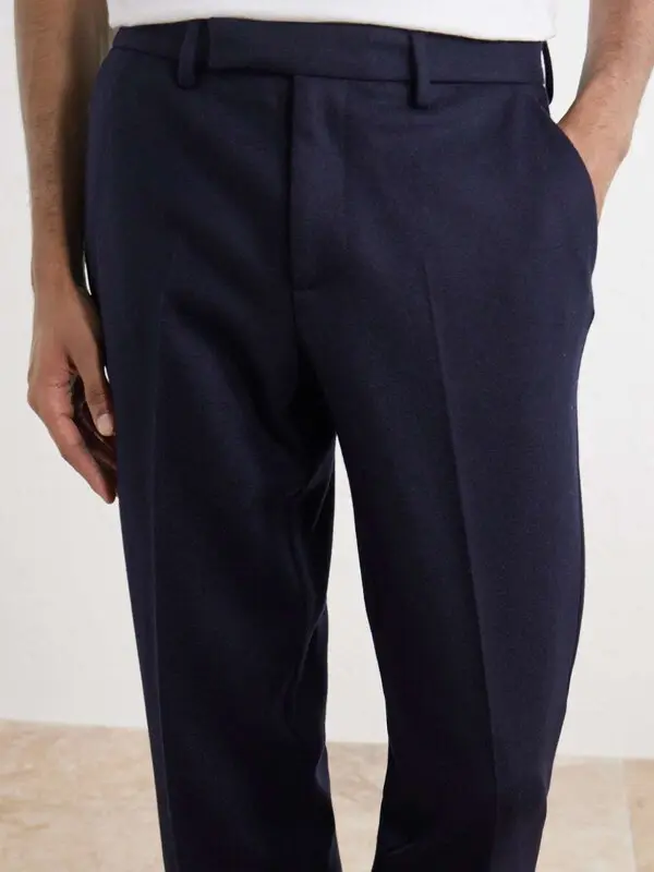 Sunspel Straight-leg Wool Trousers