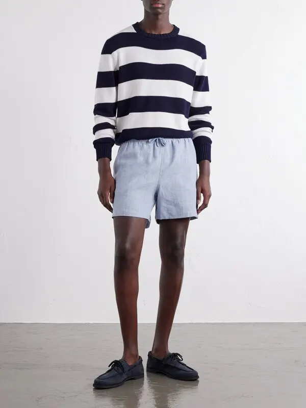 Ralph Lauren Purple Label Amalfi Straight-leg Shorts