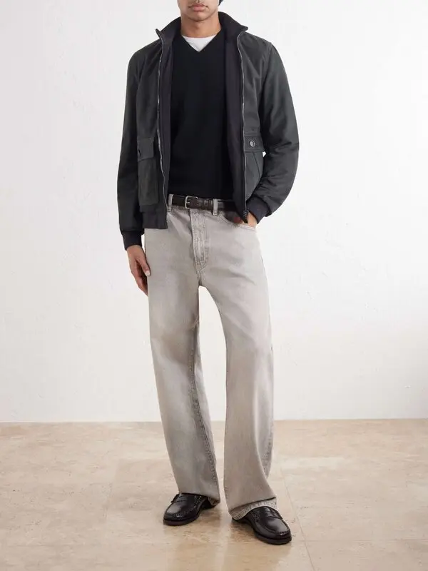 Sunspel Cashmere V-neck Sweater