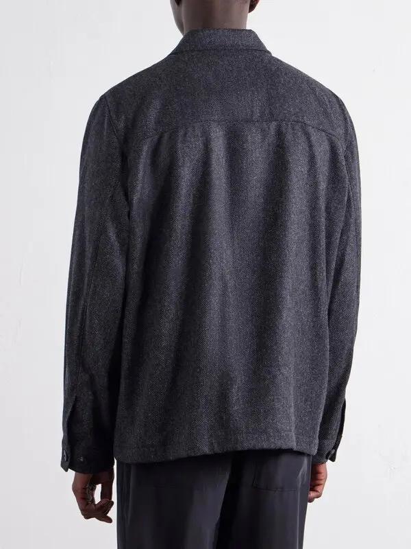 Sunspel Wool-twill Jacket