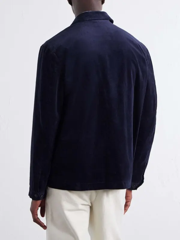 Sunspel Cotton-blend Corduroy Blouson Jacket