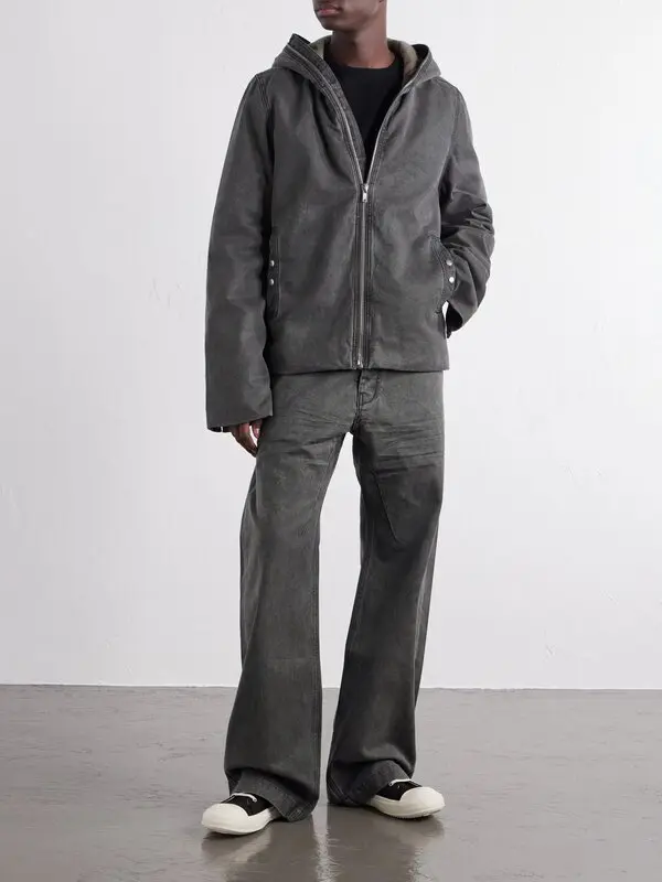 Rick Owens Cotton-canvas Blouson Jacket