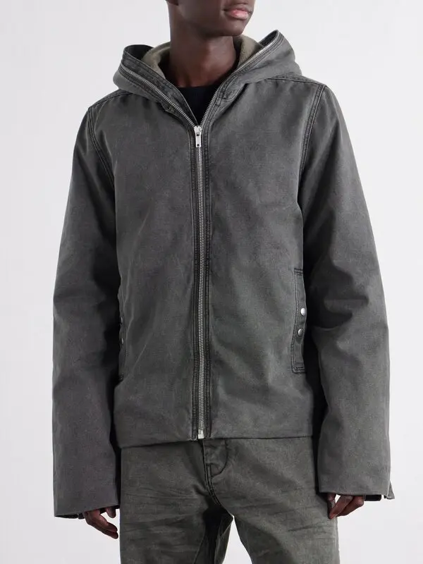 Rick Owens Cotton-canvas Blouson Jacket