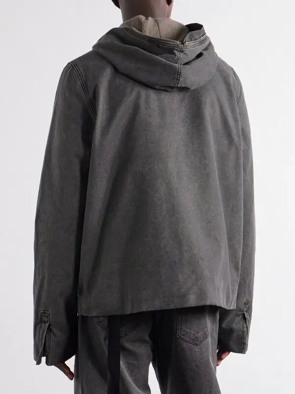 Rick Owens Cotton-canvas Blouson Jacket