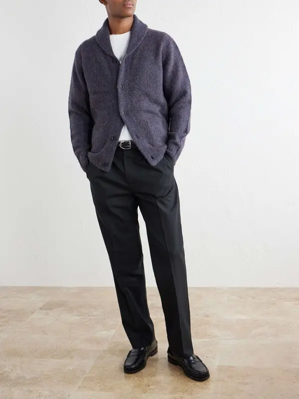 Hartford Alpaca, Yak, And Wool-blend Cardigan
