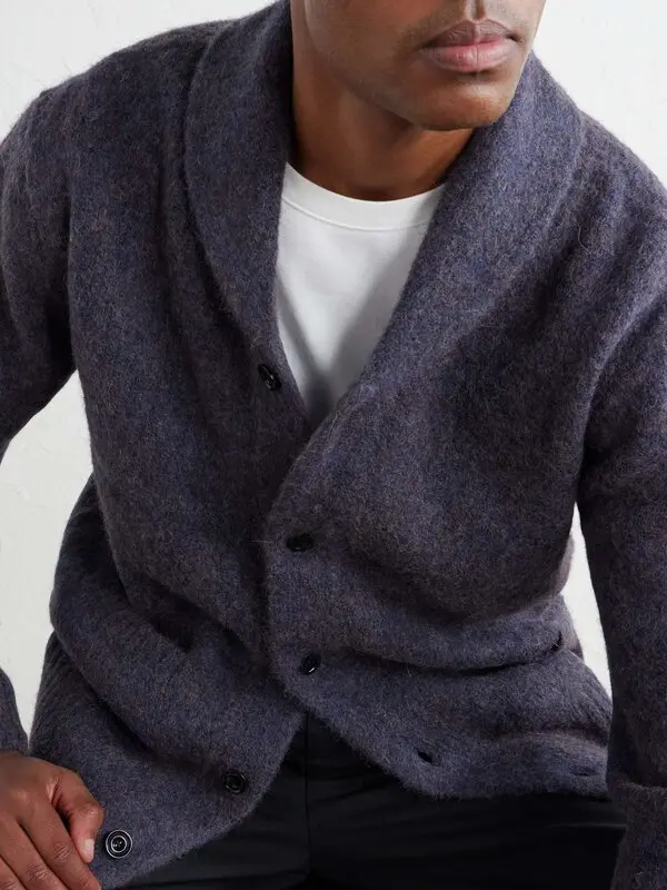 Hartford Alpaca, Yak, And Wool-blend Cardigan