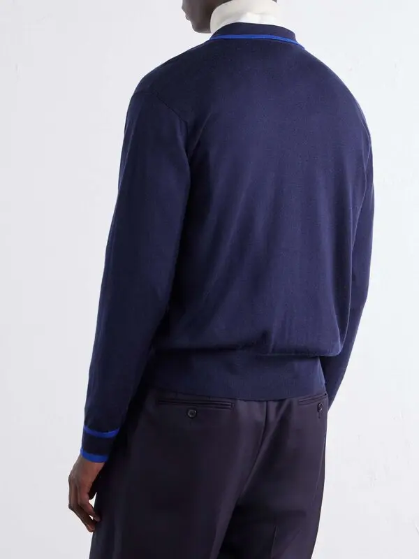 John Smedley Albie Merino Wool Zip-up Cardigan